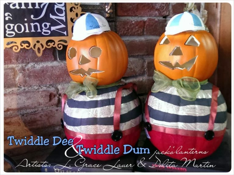 Alice in Wonderland themed Halloween pumpkins - Alice-in-Wonderland.net ...